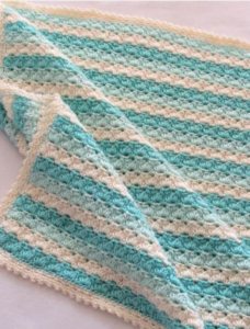 Crochet Afghan Stripes Pattern - Easy Crafts patterns