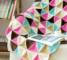Crochet 3D Triangle Motif Blanket - Easy Crafts patterns