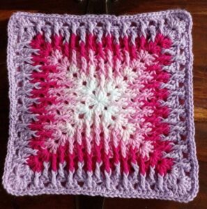 Mosaic Granny Square Pattern - Easy Crafts patterns