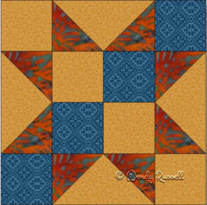 Indian Star Block Pattern - Easy Crafts patterns