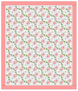 Tulip Tango Tablerunner Pattern - Easy Crafts patterns