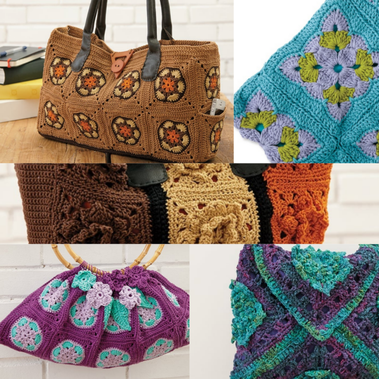 30 Free Crochet Bag Patterns - Easy Crafts patterns